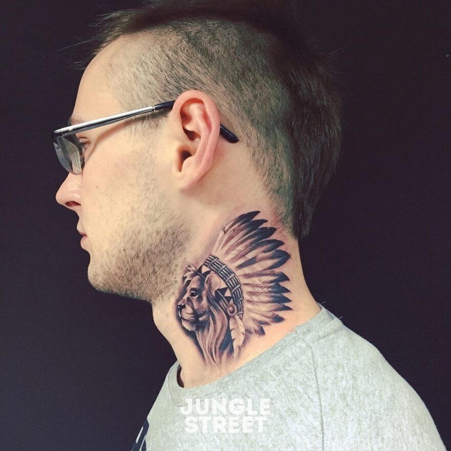 60 Unforgettable Neck Tattoos that will Never Go out of Style ...
