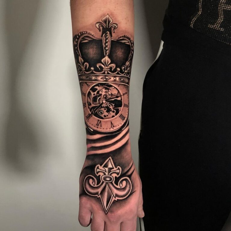 60 Regal Crown Tattoo Concepts for Royal Ink Enthusiasts - Meanings ...