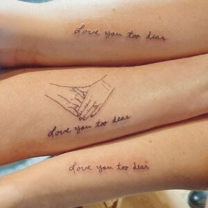 60 Unique Mother Daughter Tattoos that Will Catch Your Eye