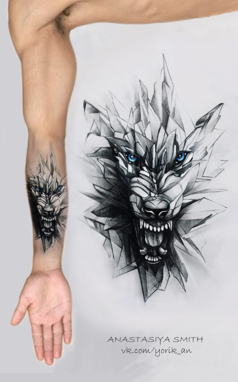 60 Spiritual Wolf Tattoos for Those Who Wander but Are Not Lost