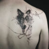 60 Spiritual Wolf Tattoos for Those Who Wander but Are Not Lost