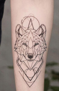 60 Spiritual Wolf Tattoos for Those Who Wander but Are Not Lost