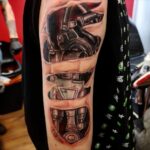 60 Unforgettable Biomechanical Tattoos that Creatively Combine Science ...