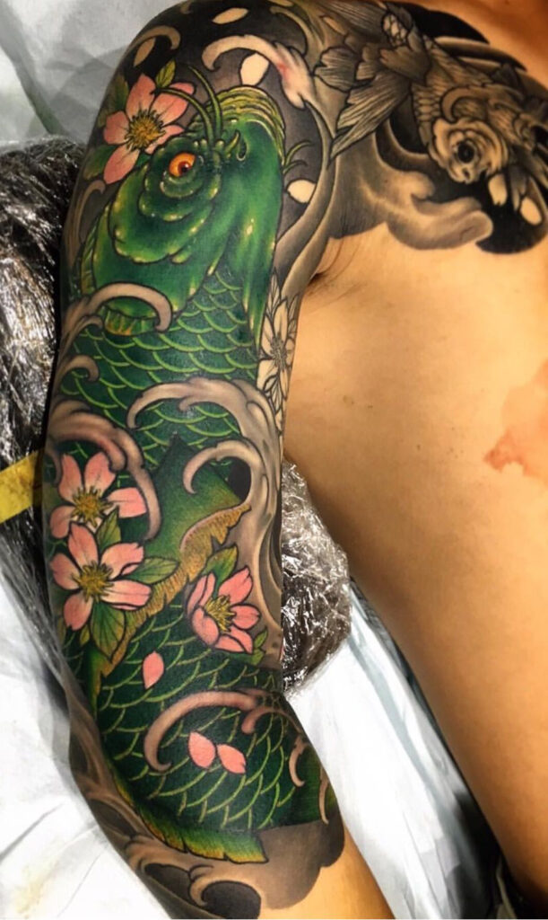 60 Stunning Koi Fish Tattoo Ideas that are Both Traditional and Unique ...