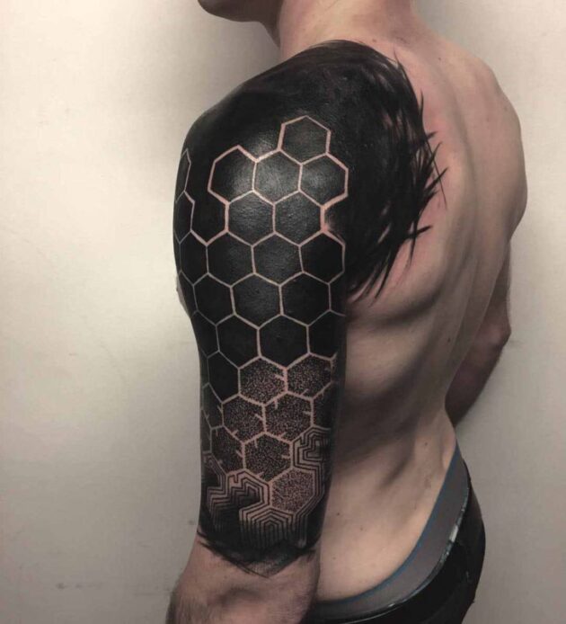 60 Wonderful Mosaic Tattoo Ideas that Showcase Creative and Intricate ...