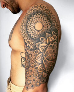 60 Wonderful Mosaic Tattoo Ideas that Showcase Creative and Intricate ...