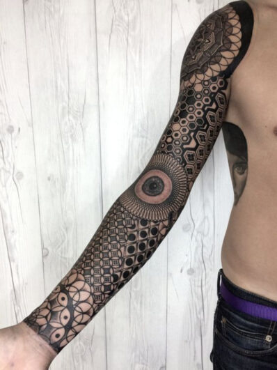 60 Wonderful Mosaic Tattoo Ideas that Showcase Creative and Intricate ...