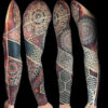 60 Wonderful Mosaic Tattoo Ideas that Showcase Creative and Intricate ...