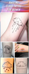 60 Best Cloud Tattoos from Dark and Thundering to Bright and Hopeful - Meanings, Ideas and Designs