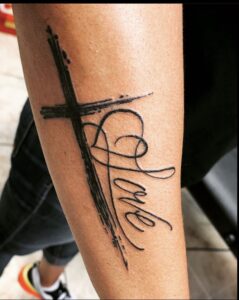 60 Inspiring Jesus Christ Cross Tattoos to Give You Strength – Meanings ...