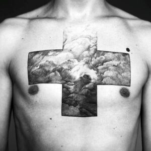 60 Inspiring Jesus Christ Cross Tattoos to Give You Strength – Meanings ...