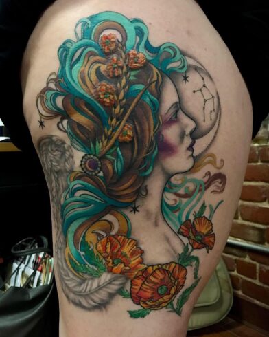 40 Mystical Virgo Tattoo Ideas - Meanings and Designs